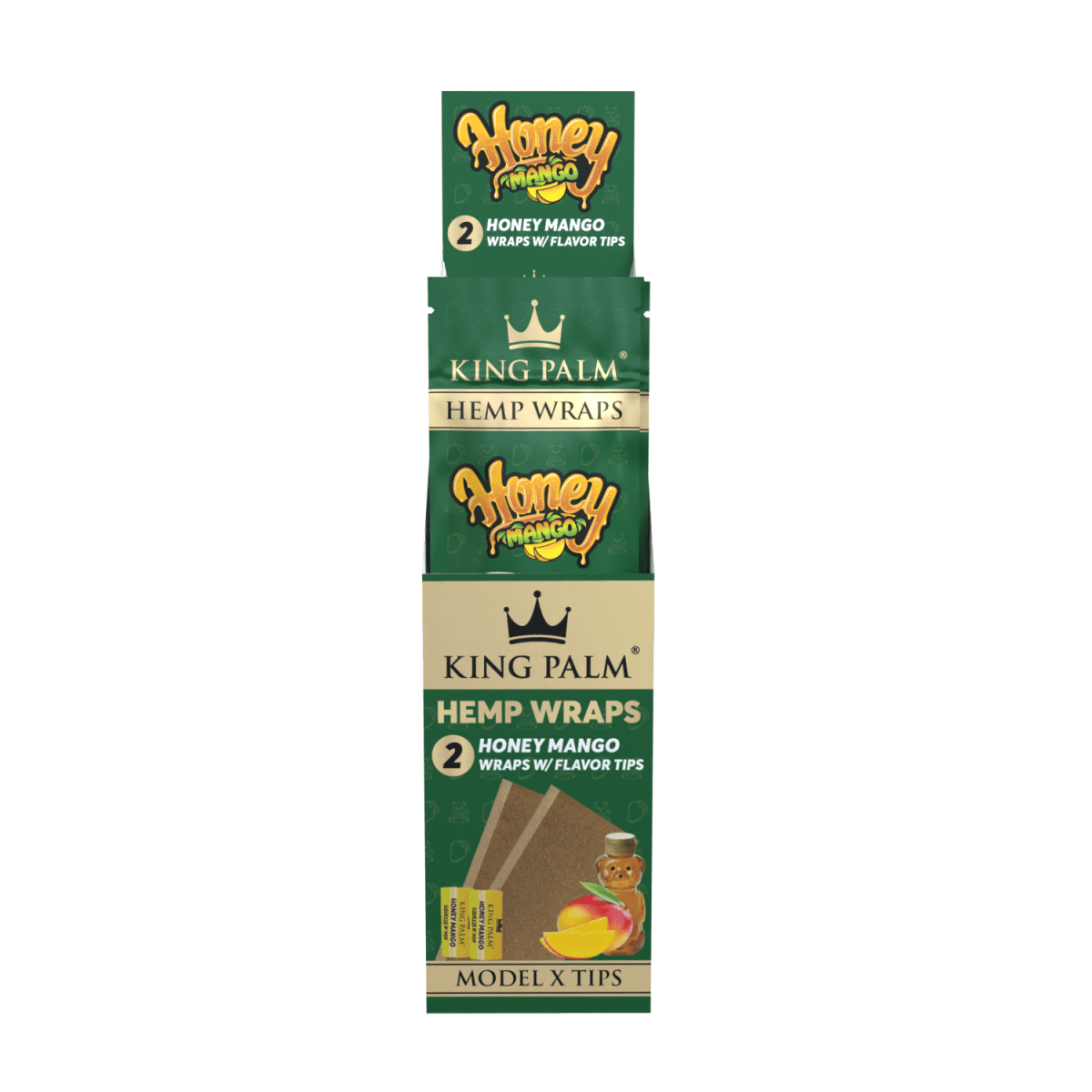 King Palm | Honey Mango | Blunt Wraps - By JustSmoke.me - JustSmoke.Me