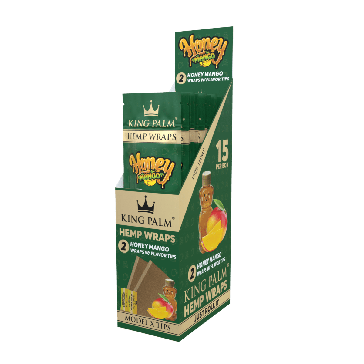 King Palm | Honey Mango | Blunt Wraps - By JustSmoke.me - JustSmoke.Me