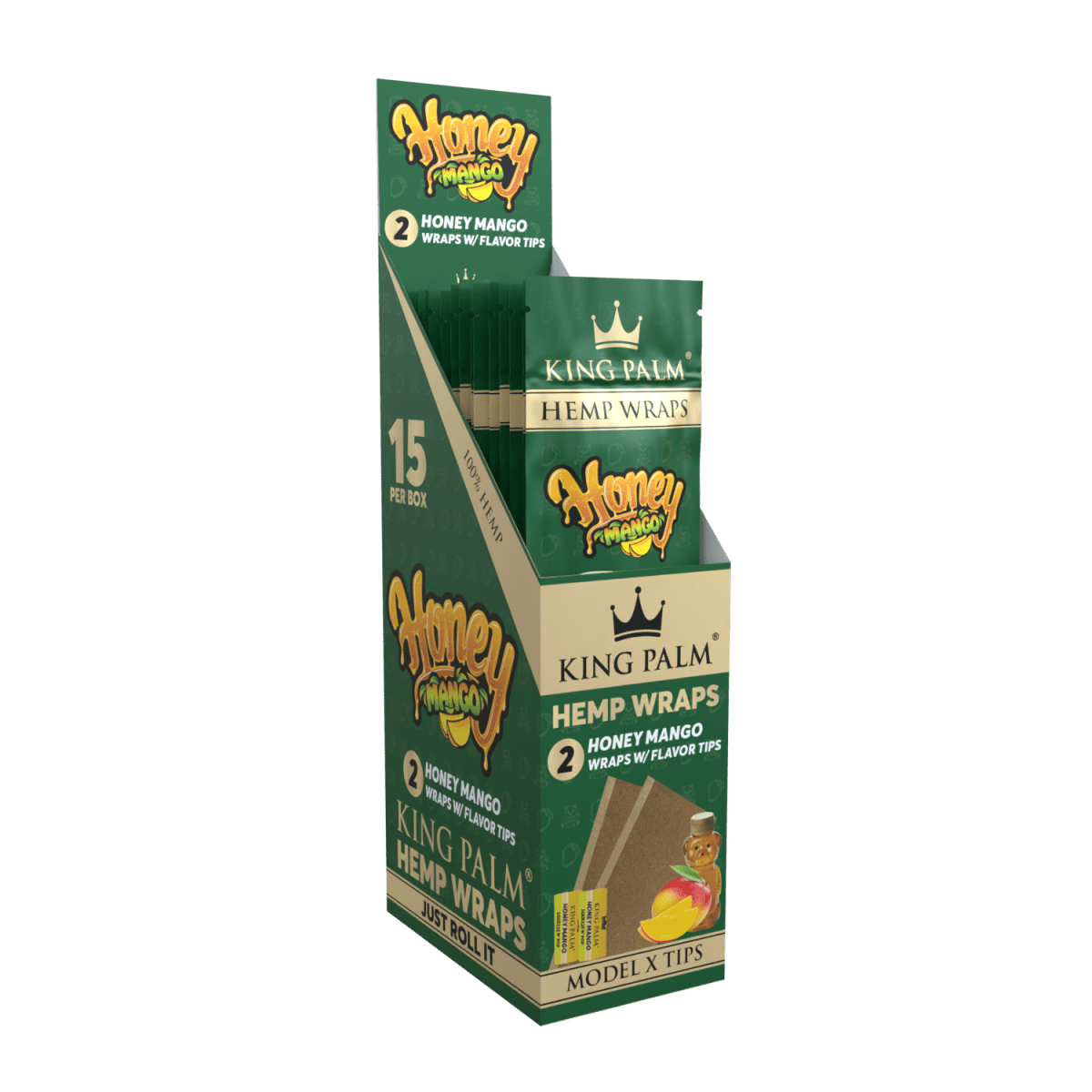 King Palm | Honey Mango | Blunt Wraps - By JustSmoke.me - JustSmoke.Me